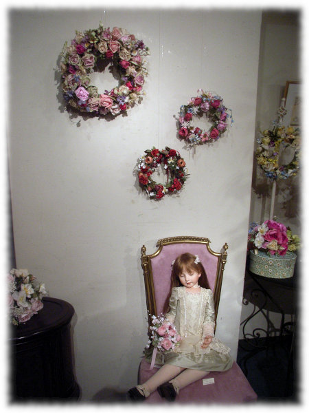 わたべりみ・東 恵巳子 二人展 ～天使の花束～ 少女人形とシルクフラワーの作品展